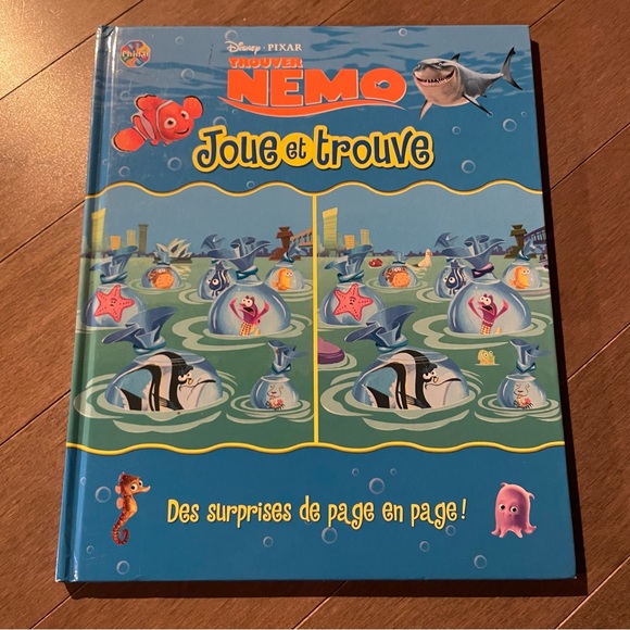 Disney | Toys | Disney Pixar Finding Nemo Activity Book Look And Find ...